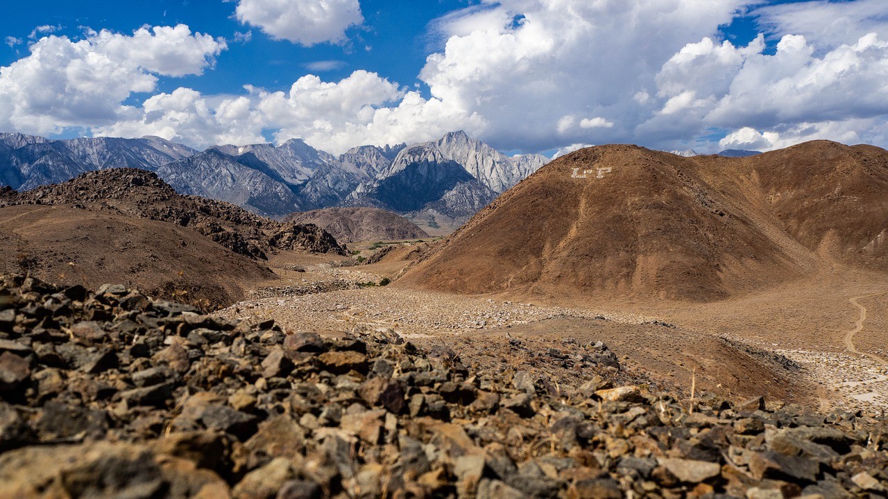 Die höchsten Berge in der Sierra Nevada